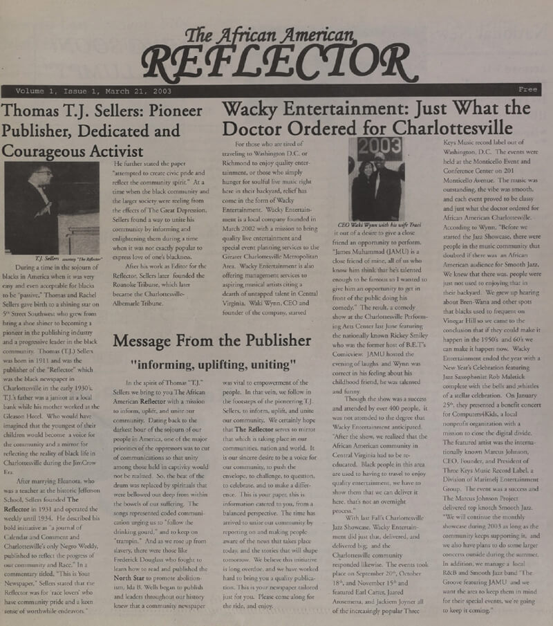 Digitizing Charlottesville’s African American newspapers | UVA Library
